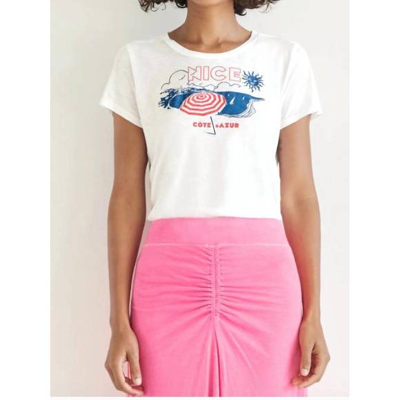 Sundry | Tops | New Sundry Nice Boy Tee In White | Poshmark